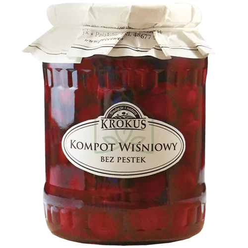 Kompot Wiśniowy 700 g (320 g) Krokus