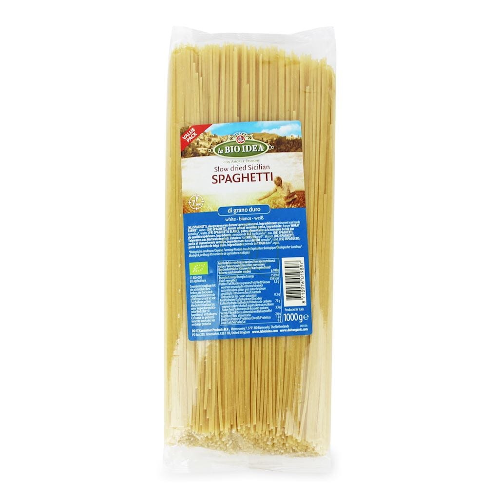Makaron Semolinowy Spaghetti BIO 1 kg La Bio Idea